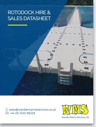 Rotodock Floating Pontoon - Wardle Marine Services